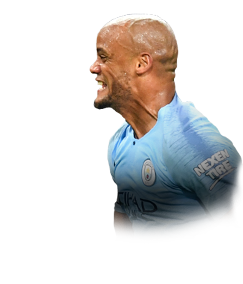 Vincent Kompany 86 CB | Team of the Week Gold | FIFA 19 | FifaRosters