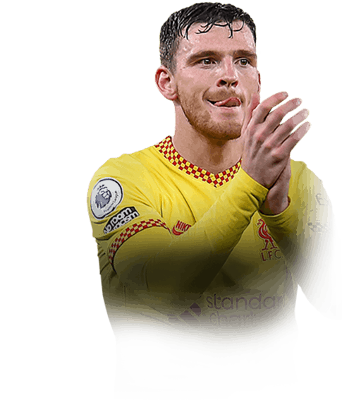 Andrew Robertson 89 LB | Team of the Week Gold | FIFA 22 | FifaRosters